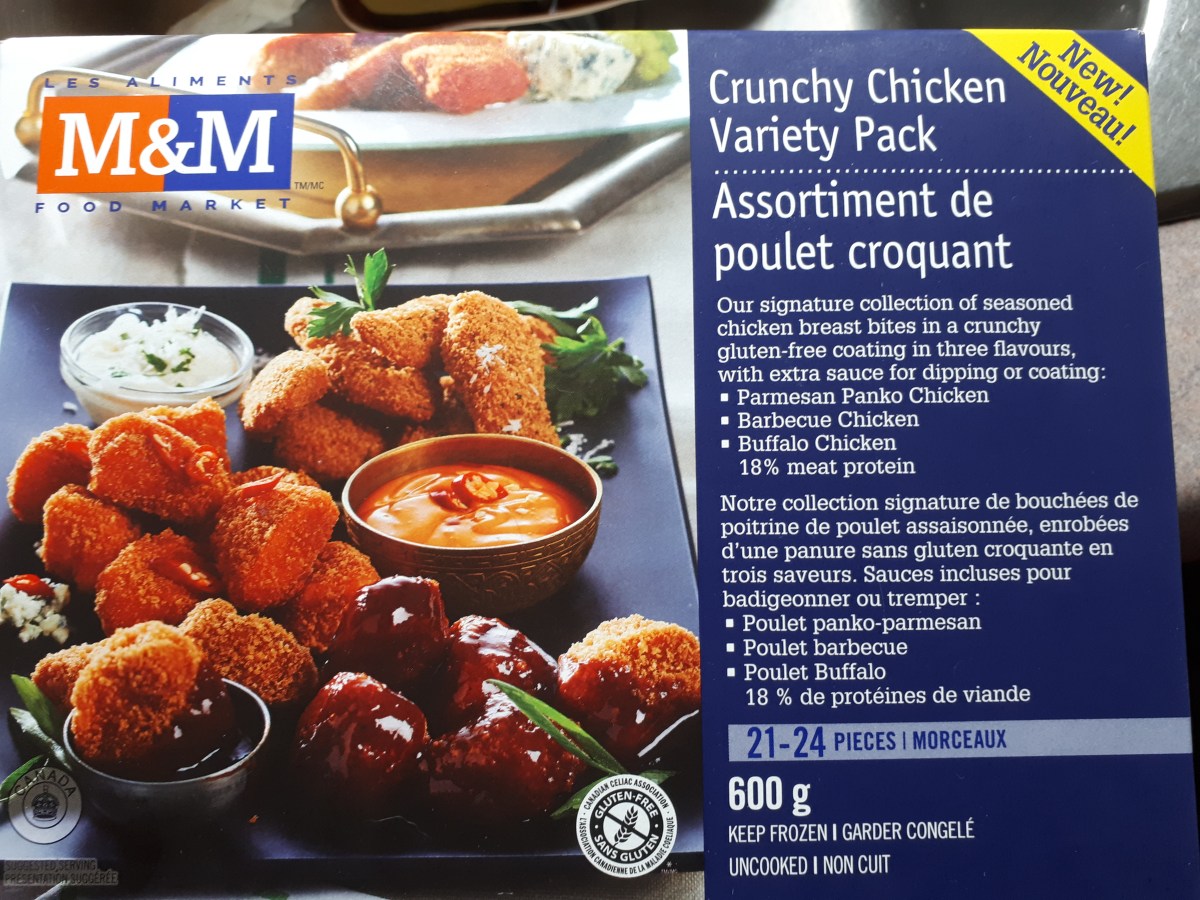 M&M Crunchy Chicken Variety Pack – The Gluten Free Pug Lover